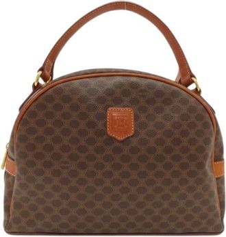 Celine Pre-owned Macadam Handtasche - - Pre-owned - Damen - Braun - ONE SIZE
