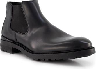 Lloyd Herren Chelsea Boots schwarz Glattleder
