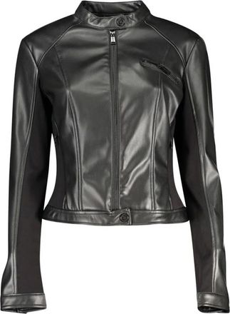 Guess Femme, Vestes, Noir, Taille: 44 FR Veste de sport à manches longues