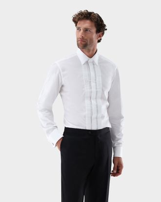 van Laack Smokinghemd mit Plissee-Einsatz Tailor Fit