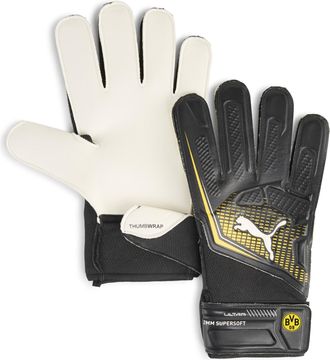 Puma Gants de gardien de but ULTRA Play Borussia Dortmund, Accessoires, Noir, 10