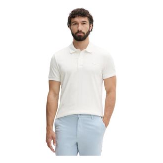 Lacoste Polo en maille c&ocirc;tel&eacute;e - Homme - Tops - Blanc - Taille: 2XL