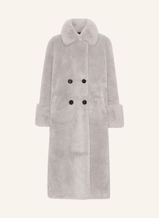 Americandreams Americandreams Wool Coat Long Fiona grau