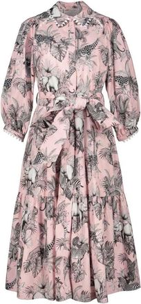 Maison Common Damen Hemdblusenkleid aus Baumwolle