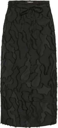 Soaked In Luxury Femme, Jupes, Noir, Taille: 38 FR Midi Skirts