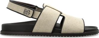 Dolce & Gabbana Homme, Chaussures, Beige, Taille: 42 1/2 EU Sandales DG-detail