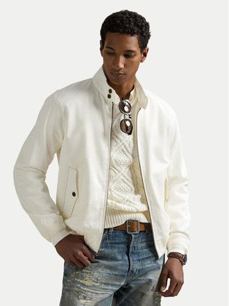 Polo Ralph Lauren Bomberjacke 710970569002 Wei&szlig; Regular Fit