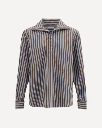 Dries Van Noten Striped Shirt Male 46