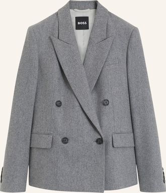 HUGO BOSS Blazer jaleto13 Regular Fit grau
