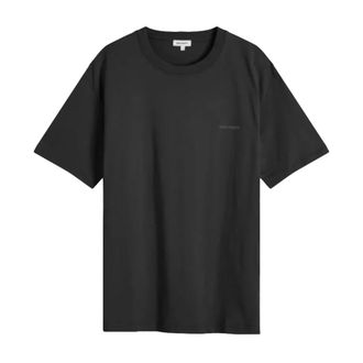 Norse Projects Minimalistisches Logo-Print T-Shirt Schwarz - - Tops - Herren - Schwarzk - XL