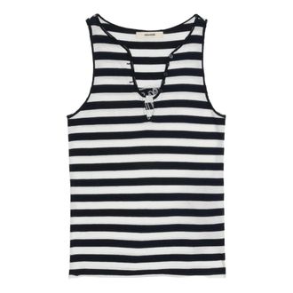 Zadig&Voltaire Tif Cl Voltaire Stripes - - Tops - Damen - Mehrfarbig - XS