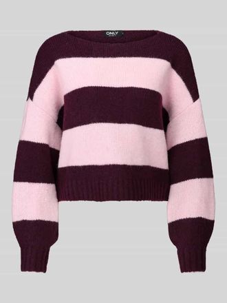 Only Pullover mit U-Boot-Ausschnitt