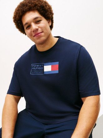 Tommy Hilfiger Big & Tall T-Shirt BRAND LOVE TEXT Regular fit f&uuml;r gro&szlig;e Gr&ouml;&szlig;en
