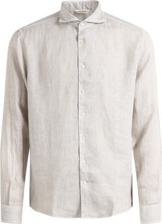 Gran Sasso Homme, Chemises, Beige, Taille: M Camicia
