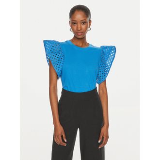 Benetton United Colors Of Benetton T-Shirt 3S6HD107C Blau Regular Fit