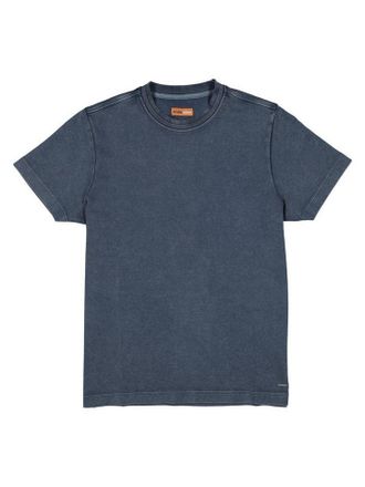 Emilio Adani T-Shirt Herren T-Shirt mit Farbeffekt, Indigoblau