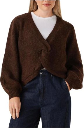 Co'Couture Damen, Strickwaren, Braun, SGr&ouml;&szlig;e