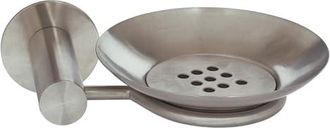 MSV Wand Seifenablage, Silber, PVC