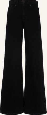 7 For All Mankind Jeans Lotta Wide Fit schwarz