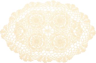 BESPORTBLE Baumwoll H&auml;keldeckchen Tischset Beige Handgefertigtes Spitzen Tischdekor f&uuml;r Esszimmer Hochzeit Outdoor Picknick Waschbar Rustikales Farmhouse Tischzu