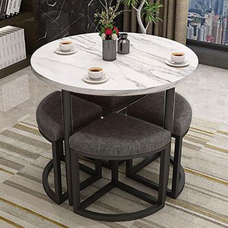 Generic Fr&uuml;hst&uuml;cksecke, runder Tisch mit St&uuml;hlen, Fr&uuml;hst&uuml;cksbar mit Tisch und St&uuml;hlen, moderner K&uuml;chentisch f&uuml;rs Abendessen