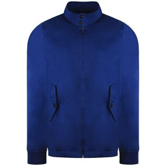 Ben Sherman Signature Herren Blau Harrington Jacke