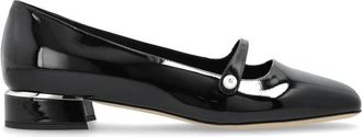 Jimmy Choo London Femme, Chaussures, Noir, Taille: 38 EU Elisa Ballerina