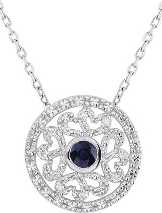 Edenly Anhänger Kiona - Diamanten und Saphir