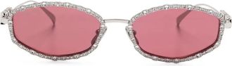 Gucci lunettes de soleil GG1803S - Argent