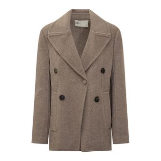 Tory Burch Relaxed Twill Jacket - - Jackets - Damen - Grau - XS