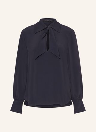 Luisa Cerano Luisa Cerano Blusenshirt Mit Seide blau