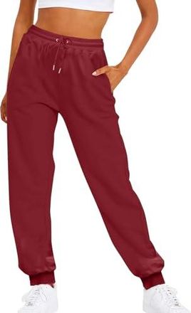 Generic Pantalon Taille Haute Slim Cigarette Court Toile Patte Paper Bordeaux Argent&eacute; Asym&eacute;trique D&eacute;but Voyager City Ajust&eacute; Punk Solde Hip Biker Leggingsport 