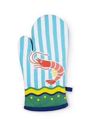 Excelsa Korfu Ofenhandschuh, Einheitsgr&ouml;&szlig;e, Futter 100% Baumwolle, F&uuml;llung aus Polyester, mit Knopfloch