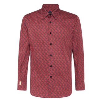 Billionaire Boys Club Homme, Chemises, Multicolore, Taille: XS Silver Cut LS Logos Shirt