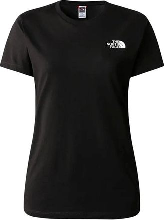 The North Face Kurzarm Outdoor Grafik T-Shirt - - Sport - Damen - Schwarzk - XS