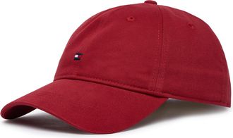 Tommy Hilfiger Cap Tommy Hilfiger Th Flag 85 Soft 6 Panel Cap AM0AM12531 Rot