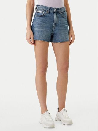 Calvin Klein Jeans Jeansshorts LV047F766G Blau Relaxed Fit