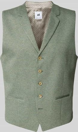 Atelier Torino Weste mit Reverskragen