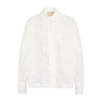 Kaos Kaos, Damen, Blusen & Hemden, Wei&szlig;, MGr&ouml;&szlig;e