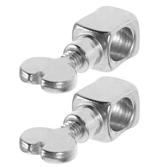 BESTONZON 2 St&uuml;ck Metall N&auml;hmaschinennadelklemmen f&uuml;r Haushaltsn&auml;hmaschinen Robuste Nadelhalter Kompatibel Ersatzteile f&uuml;r Pr&auml;zise und Professionelle Stiche