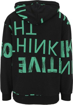 Doris Streich Hoodie mit Hoodie und Wording-Print