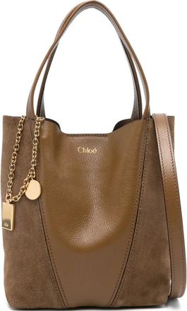 Chlo&eacute; Femme, Sacs, Vert, Taille: ONE Size Small Spin Tote