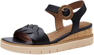 Tamaris Sandales compens&eacute;es pour femme 1-28258-44 - Bleu marine - 37 EU, bleu marine, 37 EU