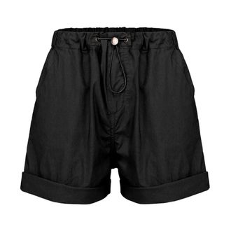 Bomboogie Femme, Shorts, Noir, Taille: 38 FR Bermuda with drawstring