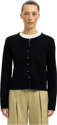 Selected Damen, Strickwaren, Schwarzk, LGröße