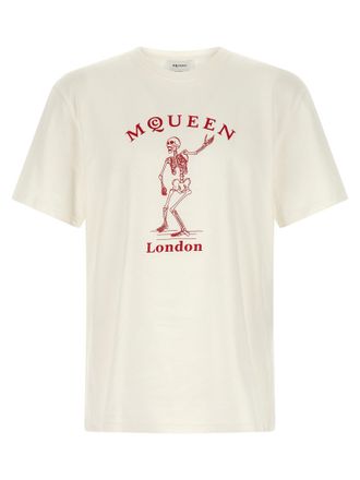 Alexander McQueen T-shirt Mcqueen Squelette