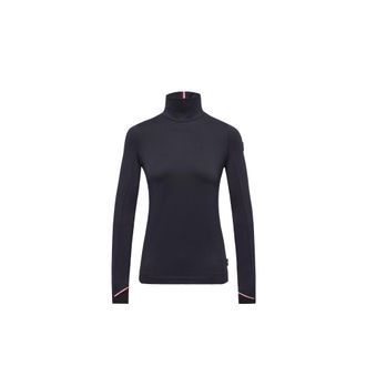 Moncler Moncler Pull &Agrave; Col Roul&eacute; En Polartec, Femme, Bleu, Taille: Xl