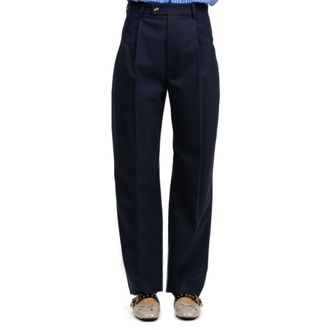 Tela Femme, Pantalons, Bleu, Taille: 40 FR Pantalon &agrave; jambes larges