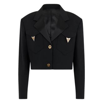 Versace Jackets - - Jackets - Damen - Schwarzk - S