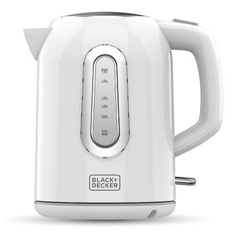 Black+Decker Black+Decker - Bouilloire &Eacute;lectrique BXKE2204E | 2200W | Capacit&eacute; 1,7L | Arr&ecirc;t Automatique | Indicateur LED | Base 360&deg; Sans Fil | R&eacute;sistance Inox Cac